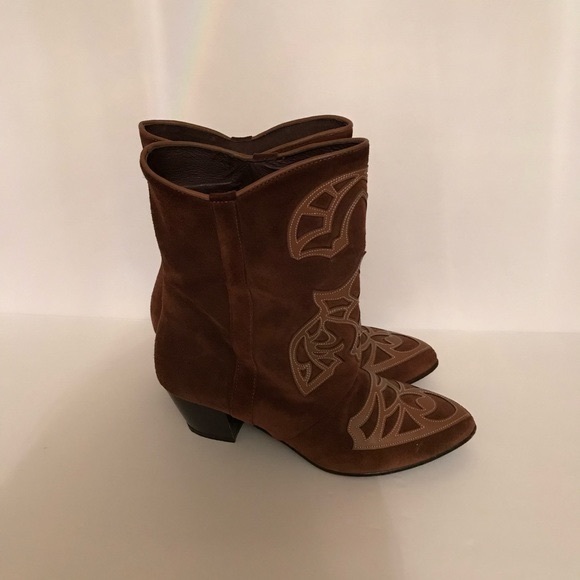 Sundance | Shoes | Sundance Italian Vero Cuoio Suede Boots Size 8 ...